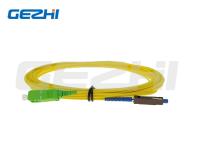 China Simplex MU To SC Connector Fiber Patch Cord Patch Cable Series For Data Network for sale