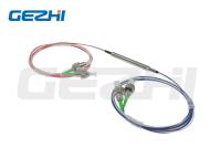 China 4 Ports 1550nm Fiber Optical Circulator with SC APC Connector for Fiber Bragg Grating for sale