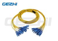 China SC Type Fiber Optic Connector Cable Fiber Optical Patchcord For Communications System for sale