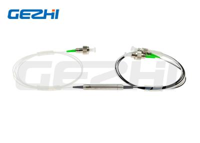 China Low Insertion Loss 3 Port Optical Circulator with High Channel Isolation and Compact Package for sale