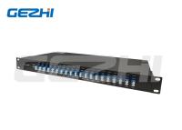 China 18CH CWDM Mux Demux Module 1270 - 1610nm LC/UPC 20nm Multiplexer for sale