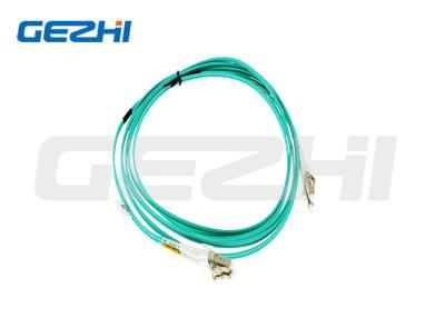 China Customized Length Optical Fiber Patch Cord SC SC SM/MM/OM3 PVC/OFNR/LSZH UPC/APC for sale