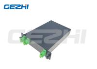 China 1x2 LGX Box Fiber Optical Splitter with SC/APC Connector for FTTH FTTA Distribution for sale