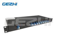 China 8 Channel CWDM Mux Demux with 1270~1610nm Wavelength and 1U Rack Mounted Design for Access Networks for sale