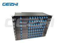 China 8 Channel CWDM Mux Demux with 1270~1610nm Wavelength and 1U Rack Mounted Design for Access Networks for sale