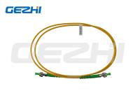 China Customized Slow Axis Polarization Maintaining Fiber Patch Cord with Low Insertion Loss and High Extinction Ratio for sale