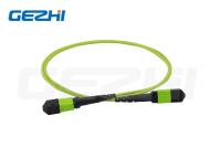 China Low Insertion Loss 100GbE MPO/MTP Fiber Optic Patch Cord For FTTX Customized Length for sale