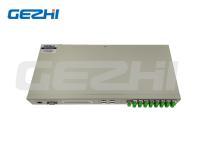 China 1x16 Rackmount Optical Switch with RS232 and Ethernet Interface for 850~1650nm Wavelength Secure Communications for sale