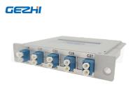 China 100GHz 8 Channel DWDM Mux Demux Wavelength Division Multiplexer for sale