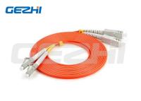China Single Mode Pigtail 10M Extension Patch Cable Series Orange Purple for sale