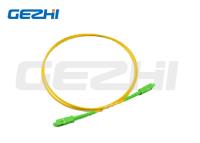 China Customized Length Optical Fiber Patch Cord PVC/OFNR/LSZH UPC/APC for sale