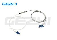 China 1x2 LC APC Filter Optic CWDM Mux Demux with 900um Loose Tube, Low Insertion Loss, and High Channel Isolation for sale