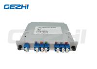 China ABS Material PLC Splitter 1X8 for 1260-1650nm Wavelength in FTTH Applications for sale