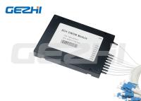 China 8 Channel Optical CWDM Mux Demux Module for FTTX with Low Insertion Loss for sale