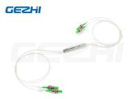 China FTTH TTTX 2x2 PLC Splitter Fiber Optic Passive Components With Steel Tube for sale