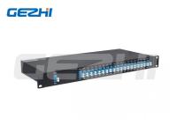 China 40CH AAWG DWDM Module MUX DEMUX Single Fiber 0.7m Length for WDM Transmission for sale