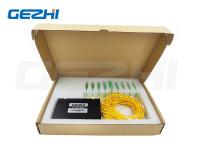 China FTTX PLC Splitter 1X16 Module ABS Cassette Type Fiber Splitter for sale