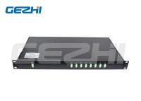 China 2x8ch DWDM Mux Demux Module with Low PDL 19 Inch 1U Rack Mounted LC APC for Dense WDM Systems for sale