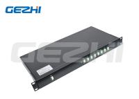 China 2x8ch DWDM Mux Demux Module with Low PDL 19 Inch 1U Rack Mounted LC APC for Dense WDM Systems for sale