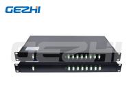 China 2x8ch DWDM Mux Demux Module with Low PDL 19 Inch 1U Rack Mounted LC APC for Dense WDM Systems for sale