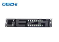 China 2x8ch DWDM Mux Demux Module with Low PDL 19 Inch 1U Rack Mounted LC APC for Dense WDM Systems for sale