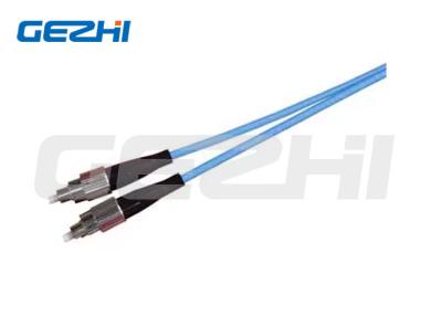 China Armored Fiber Optic Patch Cord with Steel Tape Armor, Pressure Resistance, and Low Insertion Loss for Optical Communication for sale