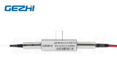 China Magneto Single Stage 1X2 Latching Fiber Optical Switch for sale