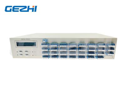 China 1x128 Fiber Optical Switch with Fast Switching Time LCD Display and RS232 Control for Optical Networks for sale