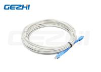 China Telecom Communication Armored Fiber Patch Cable With Sc / Upc / Pc Connector for sale