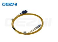 China Low insertion loss LC to SC Singlemode Duplex Patch Cord for sale