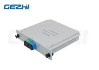 China Passive Components 1x2 1x4 PLC Splitter Cassette Plug-in Module for sale