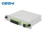 China Passive Components 1x2 1x4 PLC Splitter Cassette Plug-in Module for sale