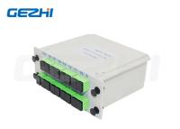 China 1x8 1x16 SC/APC LC/APC Cassette Card Inserting PLC Splitter Module for sale