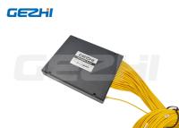 China Plastic ABS Module 1x64 PLC Fiber Splitter for FTTX PON Network with Low Insertion Loss for sale