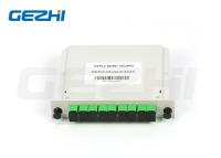 China 1x8 SC/APC Single Mode G657A1 LGX Cassette PLC Splitter with Low Insertion Loss and Compact Design for FTTx for sale