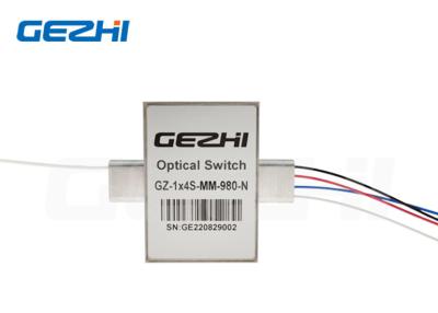 China 1x4s 105/125um Fiber Optical Switches For Fiber Sensor for sale