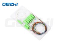 China 1x4 1x8 1x16 Fiber Optic PLC Splitter for FTTH FTTx FTTB Network with 1260-1650nm Wavelength for sale