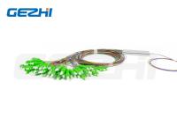 China 1x4 1x8 1x16 Fiber Optic PLC Splitter for FTTH FTTx FTTB Network with 1260-1650nm Wavelength for sale