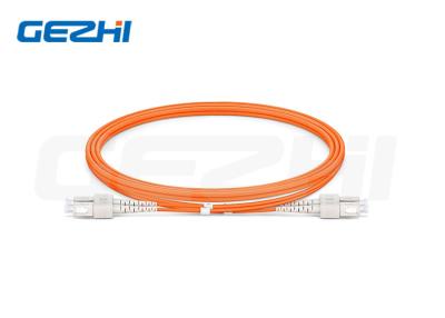 China SC UPC To SC UPC Duplex OM1 Multimode Patch Cord For CATV Network for sale