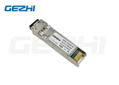 China SFP+ Transceiver 10G SFP+ Module with 40km Transmission 1550nm Wavelength and 10Gb/s Data Rate for sale