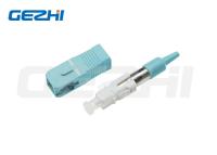China 0.9mm Single Mode SC Fiber Optic Connector with Low Insertion Loss for FTTH and Telecommunication for sale