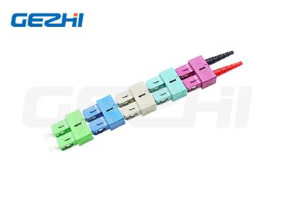 China 2.0mm 3.0mm FTTX SC UPC Fiber Optic Connector Kit with Precision Ceramic Ferrules for Telecom Networks for sale