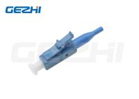 China Compact Single Mode LC Fiber Optic Connector 0.9mm for FTTH Networks with Low Insertion Loss for sale