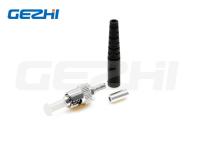 China ST UPC Singlemode Fiber Optic Connector with Low Insertion Loss for FTTH Applications for sale