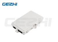 China 4 Fiber Splicing Flame Retardant Fiber Optic Termination Box with 2 Core ABS PC Plastic for FTTX Applications for sale