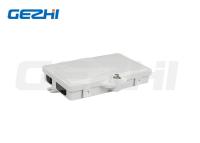 China 4 Fiber Splicing Flame Retardant Fiber Optic Termination Box with 2 Core ABS PC Plastic for FTTX Applications for sale