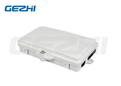 China ABS Fiber Optic Termination Box 4 Core FTTH Rosette Box with Wall Mountable Design for sale