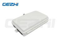 China ABS Fiber Optic Termination Box 4 Core FTTH Rosette Box with Wall Mountable Design for sale