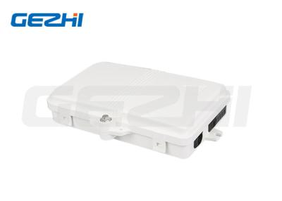 China 6 Core FTTH Mini Optical Termination Box Fiber Distribution Box With SC Adapter and IP65 Protection for sale