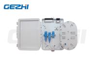 China 6 Core FTTH Mini Optical Termination Box Fiber Distribution Box With SC Adapter and IP65 Protection for sale